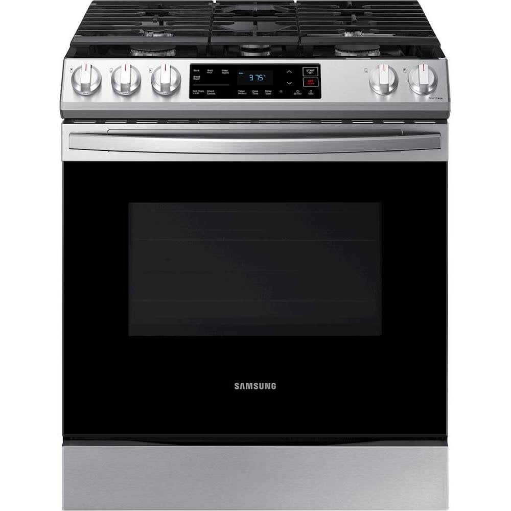 Samsung NX60T8111SS 6.0 Cu. Ft. Slide-In Gas Range - Walmart.com