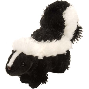 Cuddlekins Skunk Plush Stuffed Animal by Wild Republic, Kid Gifts, Zoo ...