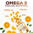 Omega 3 Fish Oil Gummies, Heart Healthy Omega 3 Gummy Supplement with ...
