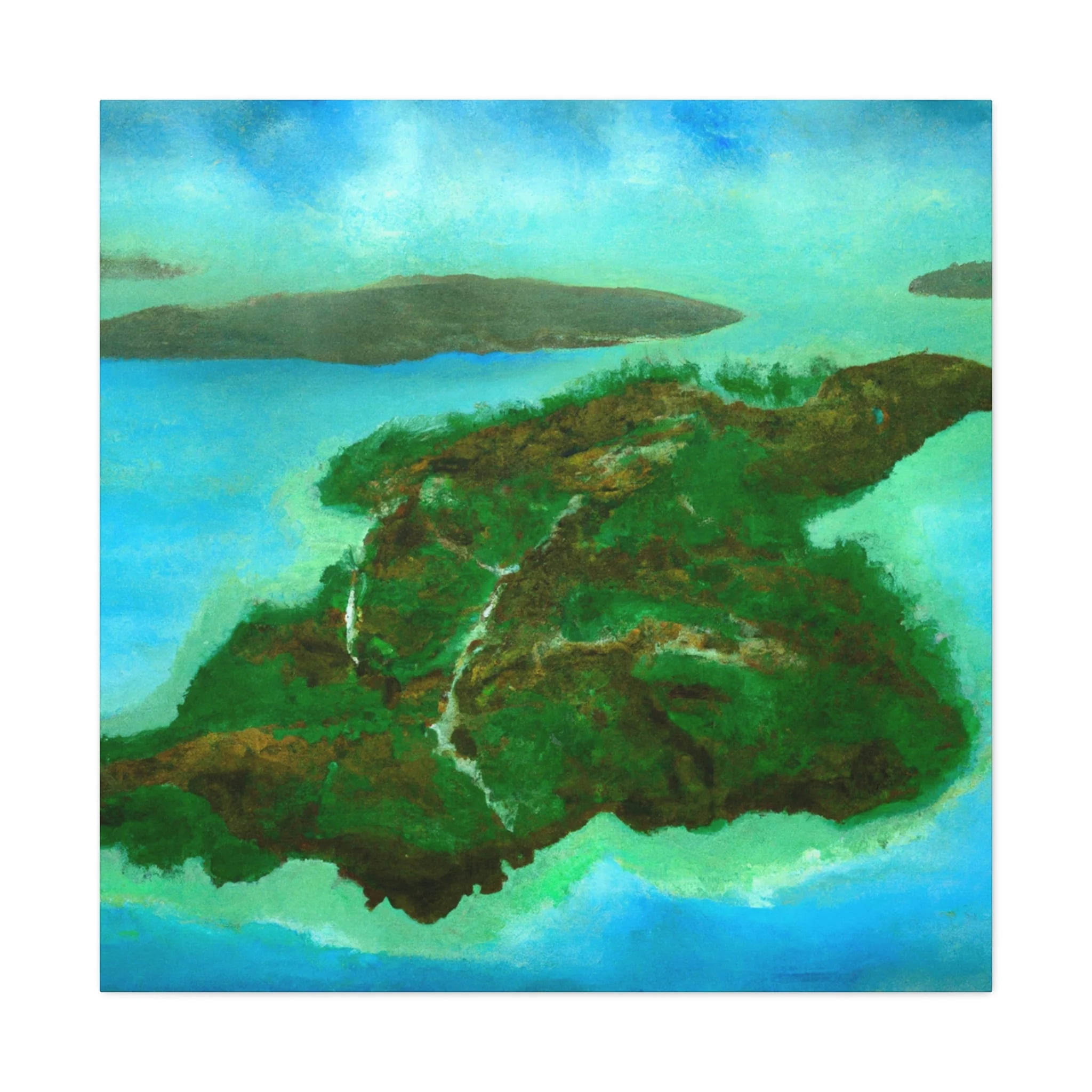 Island of Emotions - Canvas - Walmart.com