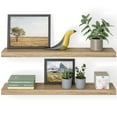 Ballucci 36" Floating Shelves, 2-Pack Wood Wall Shelf Set with ...