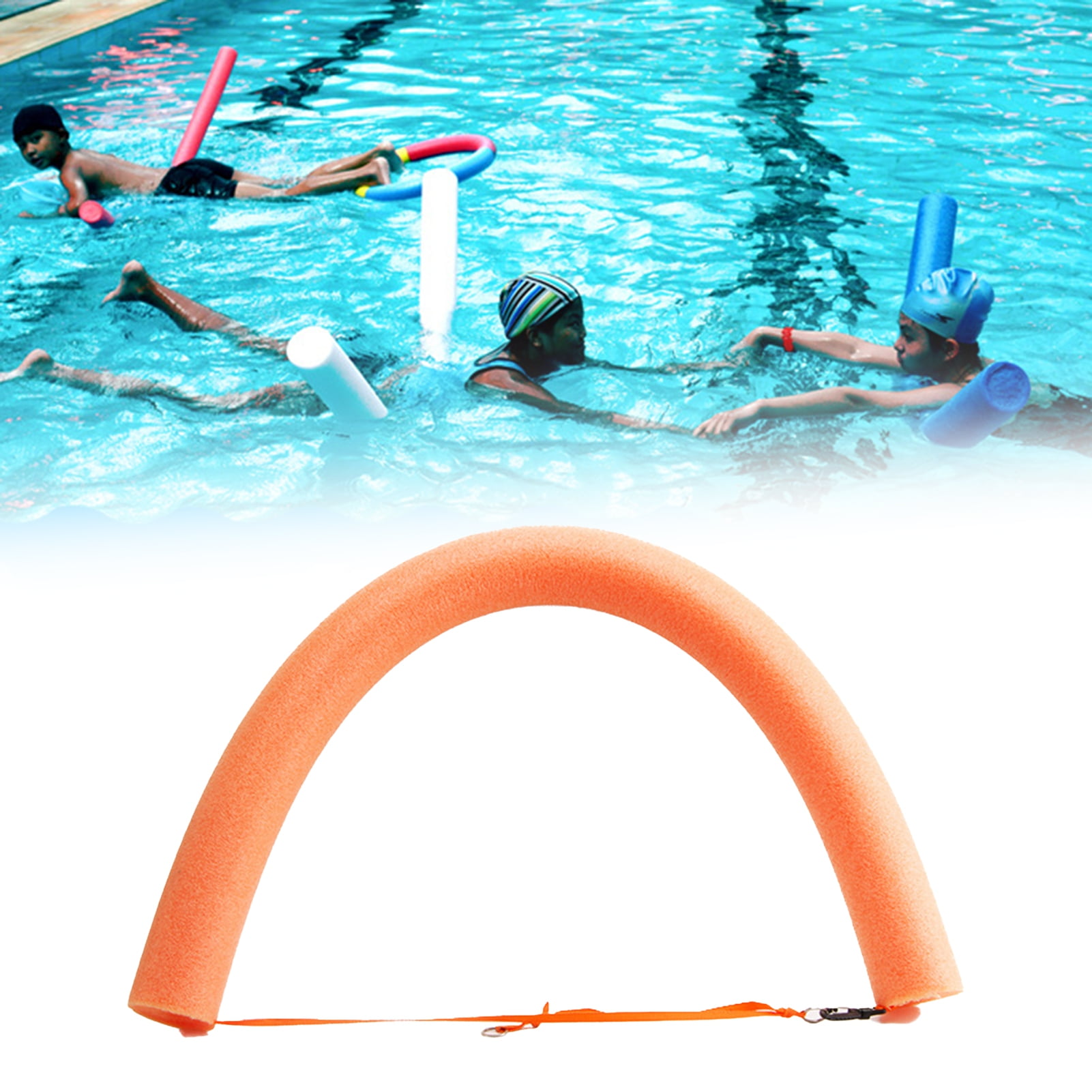 UDIYO Pool Noodles, Bright Foam Pool Swim Noodle for Swimming, Floating ...