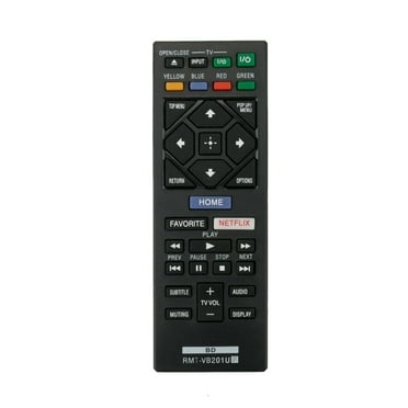 Sony RMT-VB100U Replaced Remote Control for Sony Blu-Ray DVD players ...