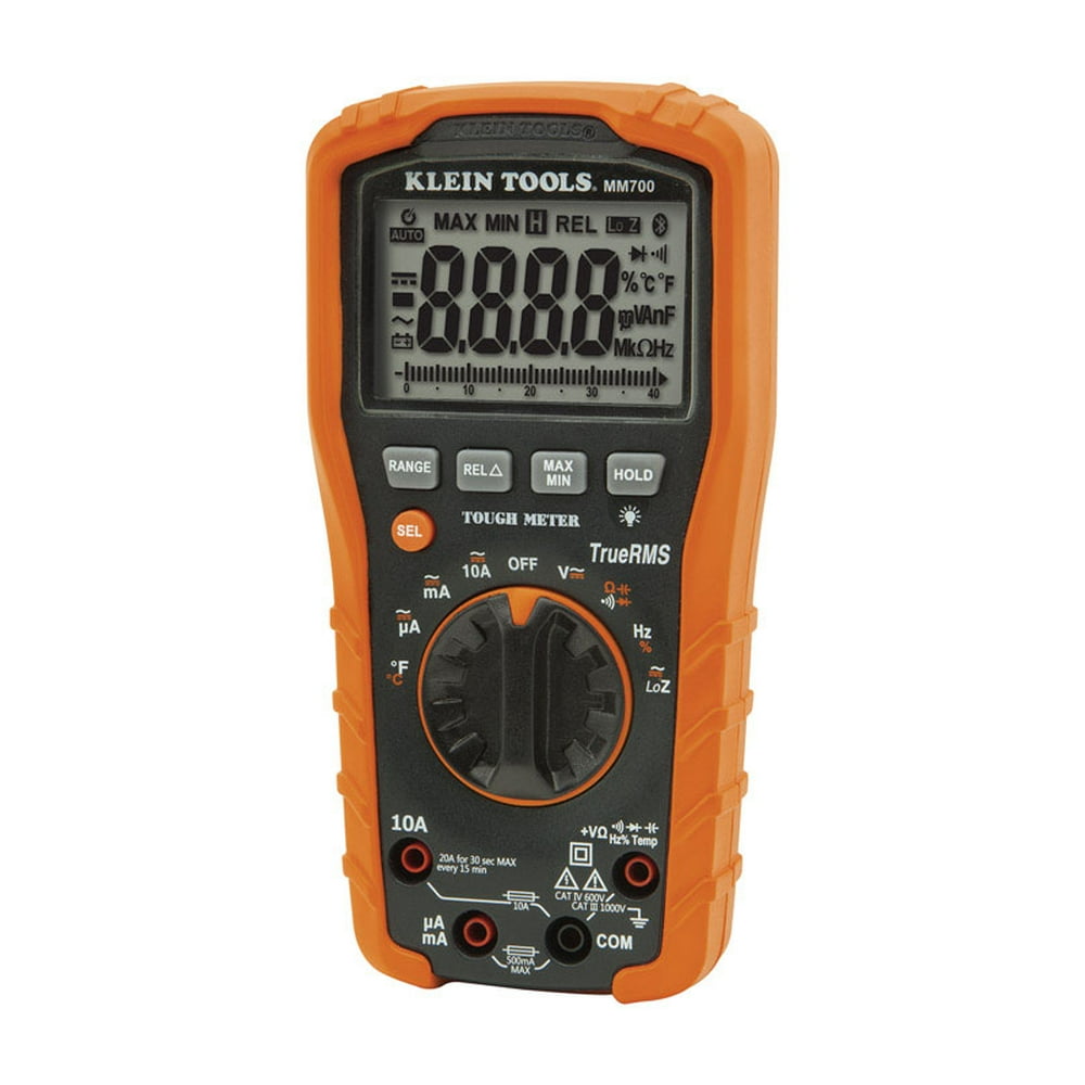 Klein Tools True RMS Auto-Ranging LCD Multimeter 1 pk - Walmart.com ...