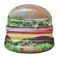 Swimline Vinyl Deluxe Cheeseburger Pool Float, Multicolor - Walmart.com