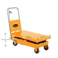 APOLLOLIFT 770lb Platform 51" Lifting Hand Hydraulic Lift Table Cart ...