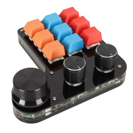 Macro Mechanical Keyboard, 9 Keys Programmable Keyboard On Board ...