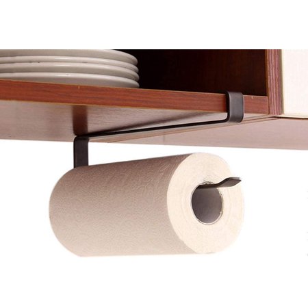 Kitchen Paper Roll Holder Standing Paper Towel Holder with Weighted ...