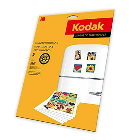 KODAK Magnetic Photo Paper - Magnetic backed Photo Paper, 4x6” - Walmart.ca