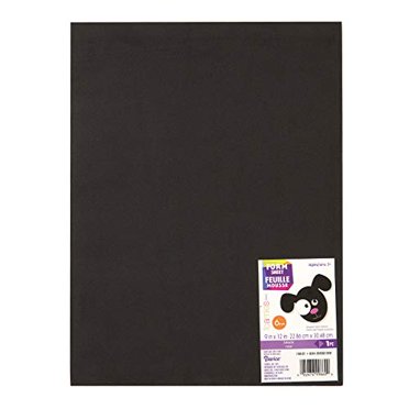 Foamies Sticky Back Sheets - Basic Colors - 9 x 12 in - 12 pcs ...