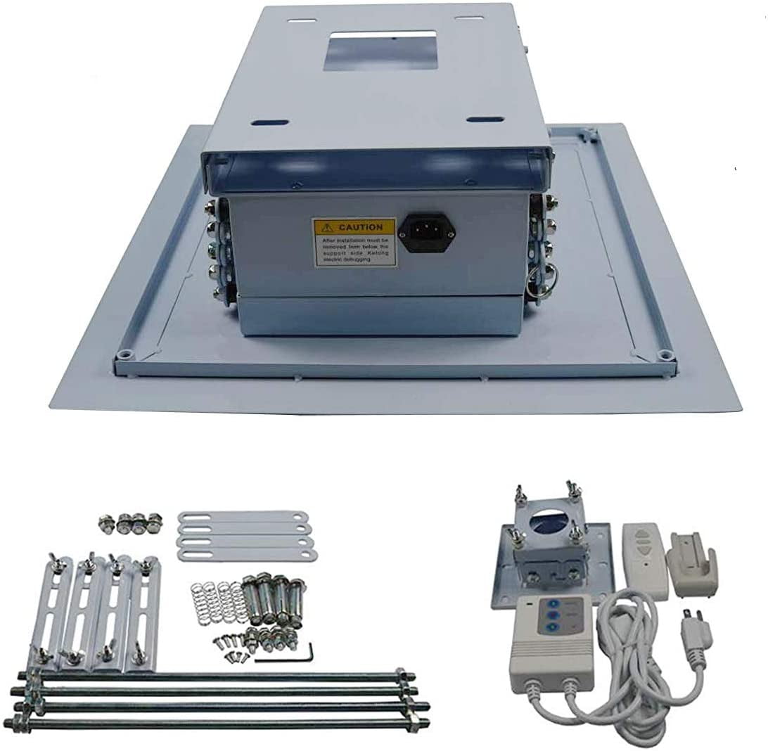 INTBUYING 39Inch Electric Projector Lift Projector Scissor Bracket ...