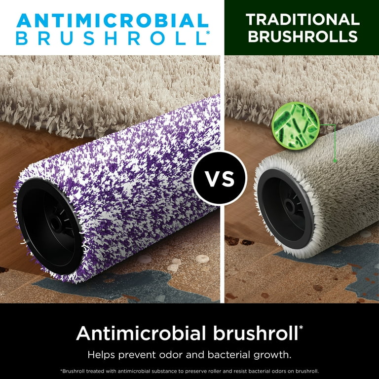 Shark HydroVac Antimicrobial Brushroll Filters 3 in1 Multi Surface Vacuum Mop 2 Pack