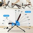 Adjustable Weight Bench 795LB Capacity Foldable Workout Bench Press for ...