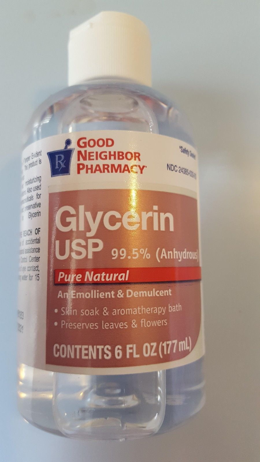 GNP Glycerin Liquid 6 oz - Walmart.com - Walmart.com