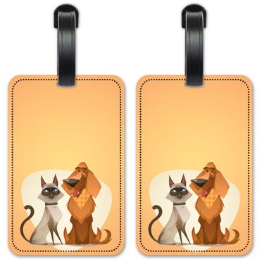 25 Pack - Backpack ID Luggage Tags for Student Identification ...