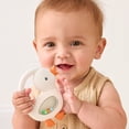 Itzy Ritzy Bitzy Shake™ Goose Silicone Teether and Rattle for Infants ...