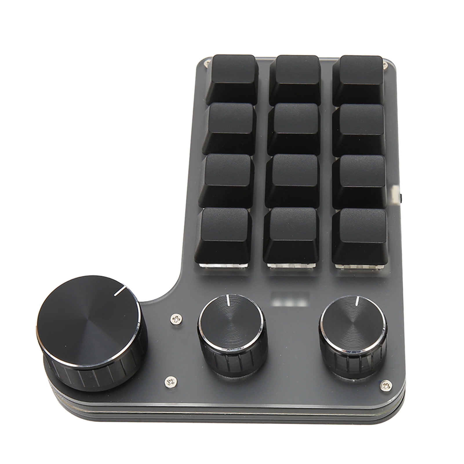 Mini Teclado Teclado Mecánico para Juegos con una Sola Mano con 12 ...