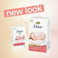 Dove Beauty Bar Soap for Women Rebalancing White Peach & Rice Milk All Skin, 3.75 oz 4 Bars ...