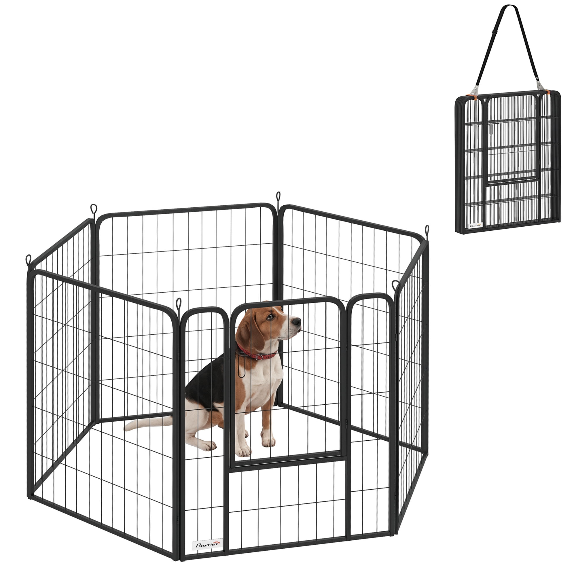 Click here for Pawhut 6 Panels Dog Playpen  31.5 Height Foldable... prices