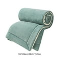 59''×78.7'' Cozy Warm Multifunctional Double Layer Fleece Blanket, Soft ...