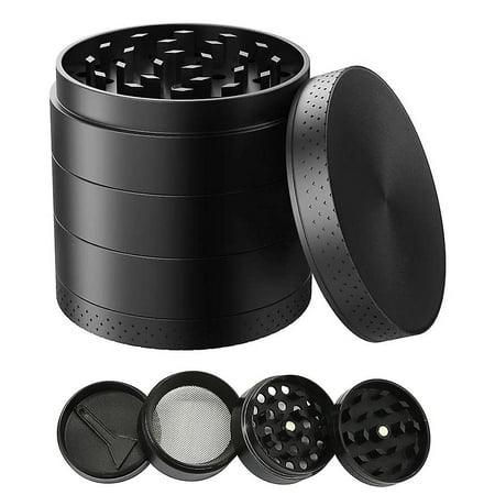 4-part Metal Kitchen Crusher For Crushing And Shredding Herbs, Spices ...