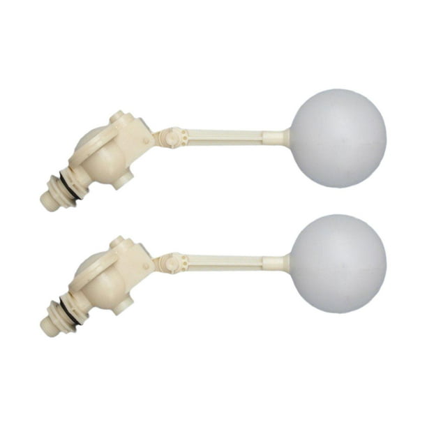 2 Pieces Float Valves Replaces Supply Small Adjustable Water Level ...