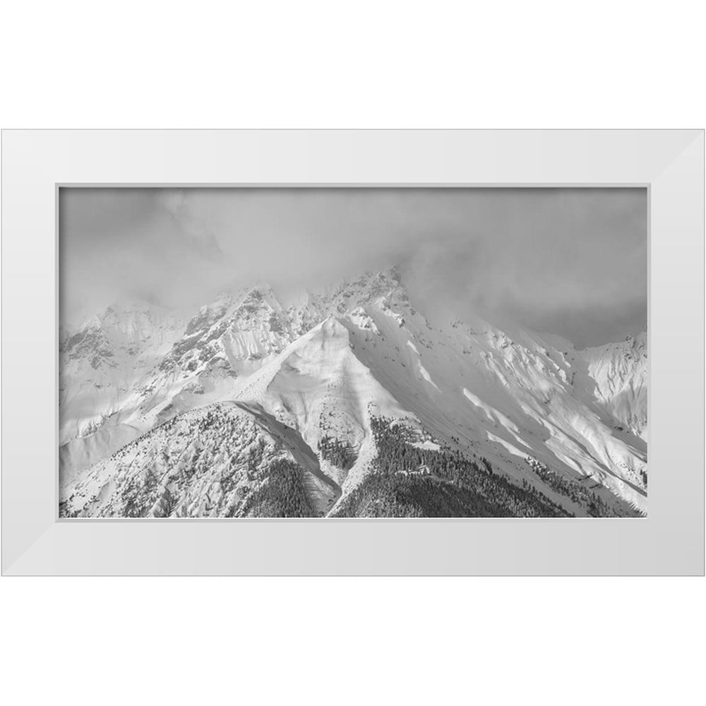 Lackner, Walter 24x15 White Modern Wood Framed Museum Art Print Titled ...