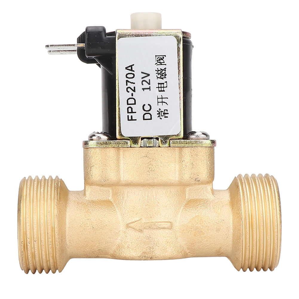 SHAR G3/4" Normally Open Brass Solenoid Electromagnetic Valve Water ...