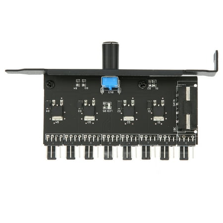 Fan Hub, Multi Channels Interface Fan Controller Stable Precise 1 Knob ...