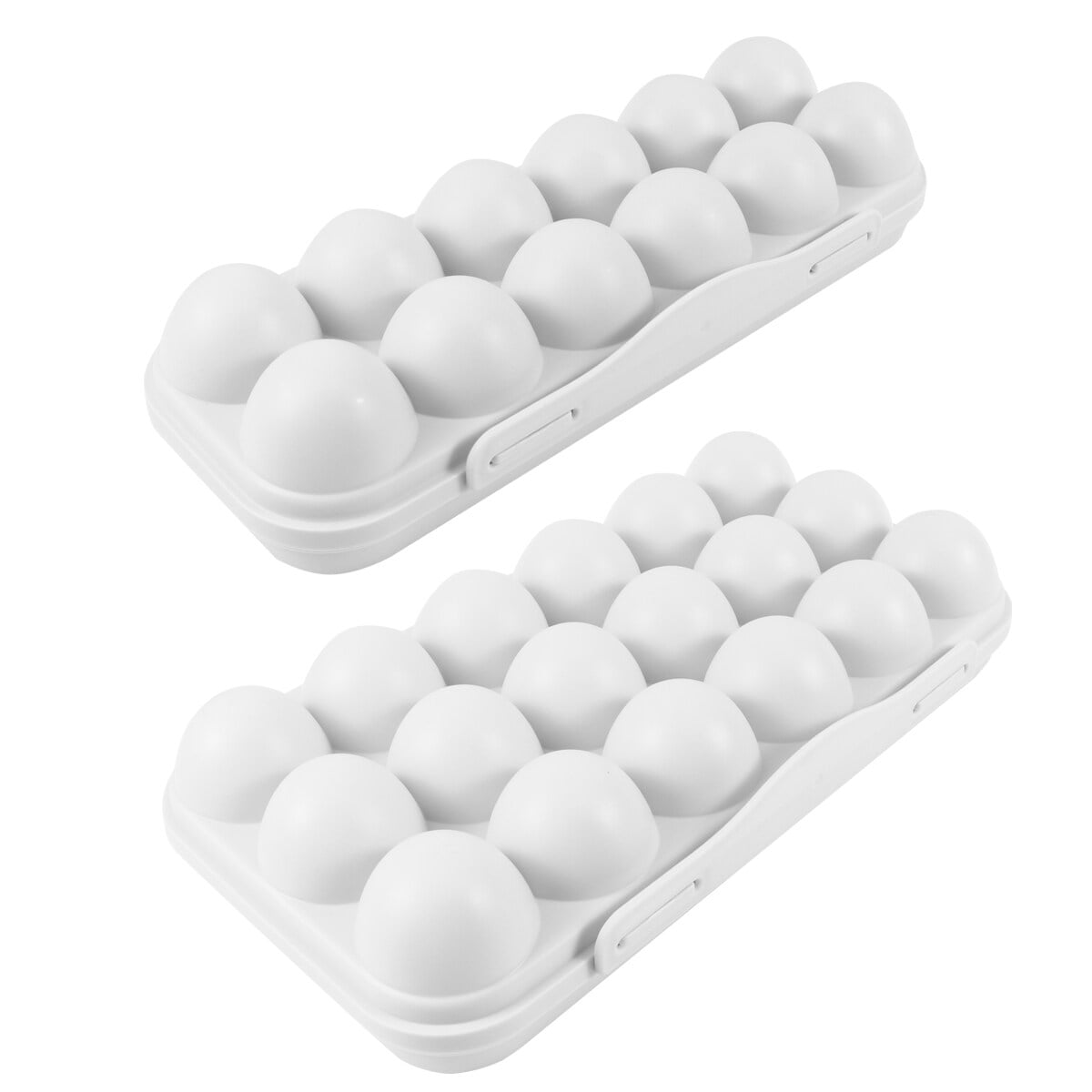 Click here for Hydreachca 2pcs Grey Rectangular Egg Holder Fridge... prices