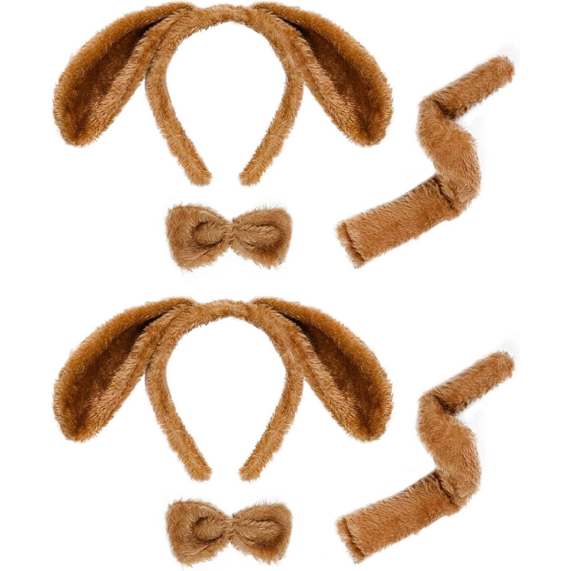 Click here for Flafree 6 Pieces Puppy Dog Ears Headband Bowtie Ta... prices