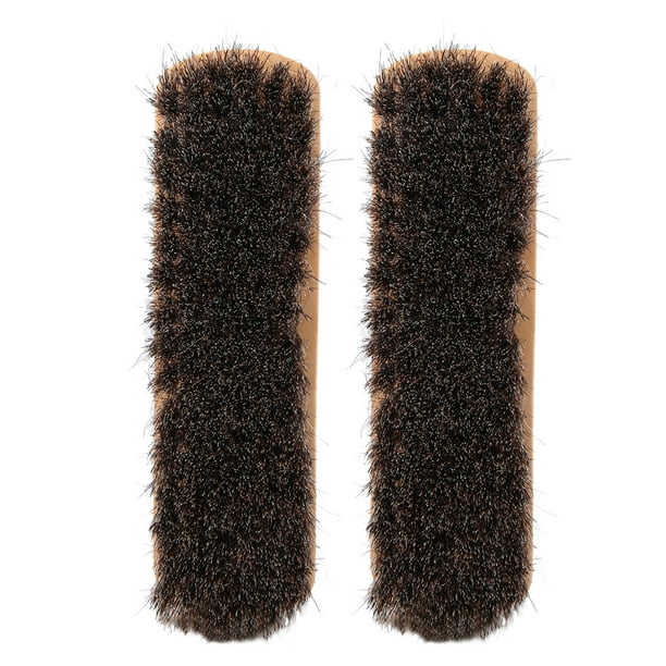 cepillos de madera para zapatos de crin, herramienta de pulido y ...