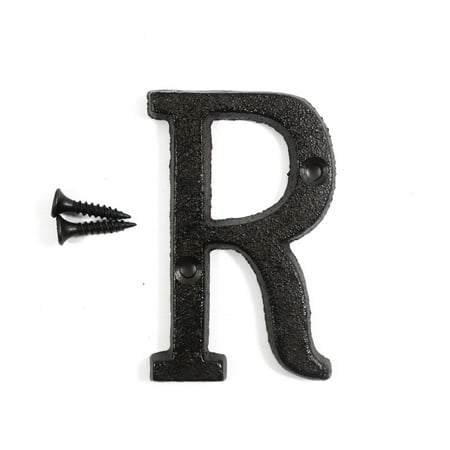 3 inch Vintage Decorative Cast Iron Metal Alphabet Letters Wall Sign ...