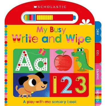 Scholastic Early Learners ABC 123 Write and Wipe Flip Book: Scholastic ...