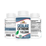 Catalase Extreme 10,000, 60 Capsules - Enzyme Replenisher, Hair ...