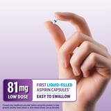 Vazalore 81mg Liquid-Filled Aspirin Capsules, Low Dose Adult Therapy ...