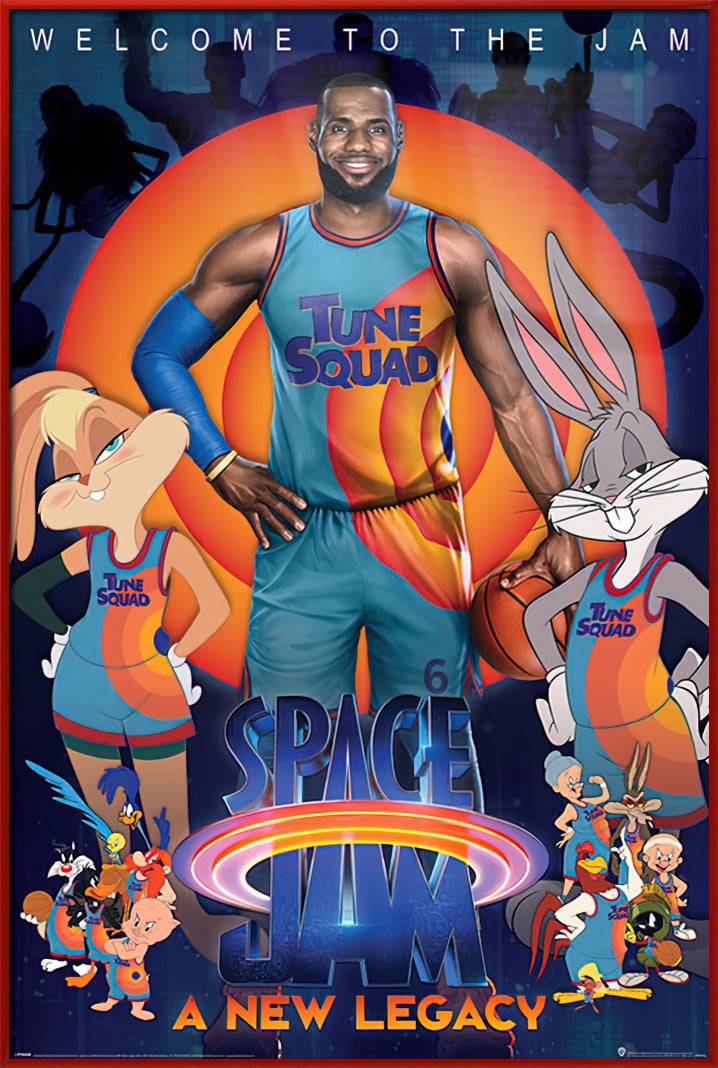 Space Jam 2: A New Legacy - Framed Movie Poster (Regular) (Size: 24" x ...