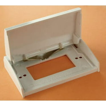 RV Designer S811 Dual AC Self-Contained Outlet With Cover-Plate - White ...