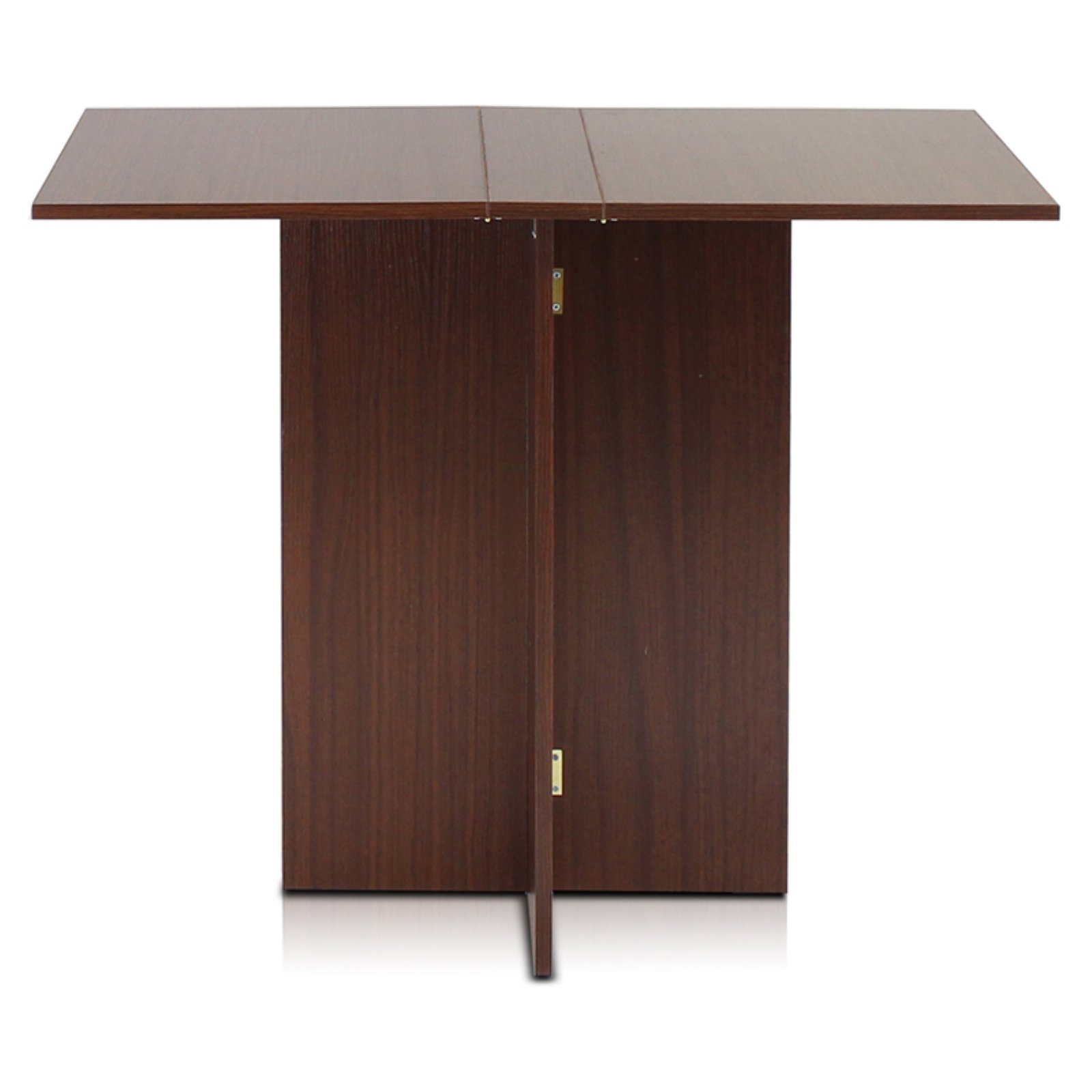 Furinno Boyate Special Simple Folding Table, Walnut - Walmart.com