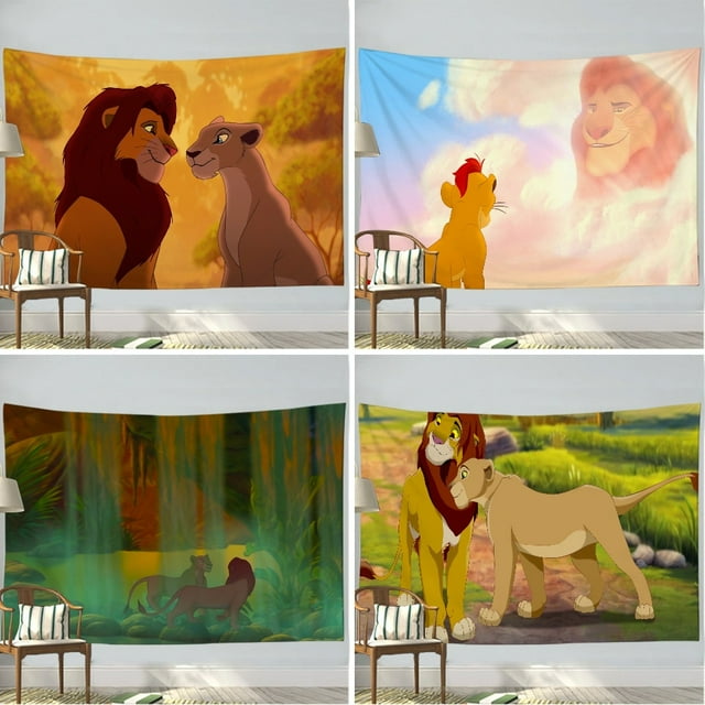 The Lion King Simba Tapestry Lightweight Banner for Boy Girl #04(39 ...