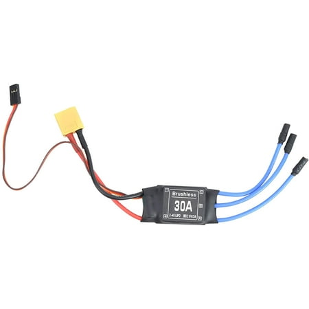 30A ESC XT60 Electronic Brushless Speed Controller for RC Drone ...