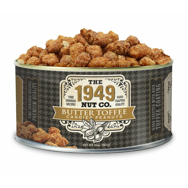 The 1949 Nut Co. Butter Toffee Candied Virginia Style Peanuts - 20 ...