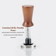 BIMZUC 51mm Spring‑Loaded Calibrated Coffee Tamper – Stainless Steel ...