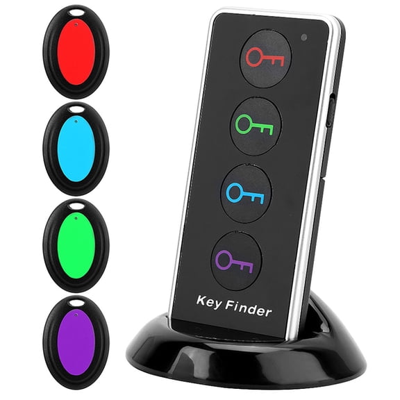 SNAPINVENT Key Finder, Lost Item Tracker with Beeper 80dB, 100ft Range ...