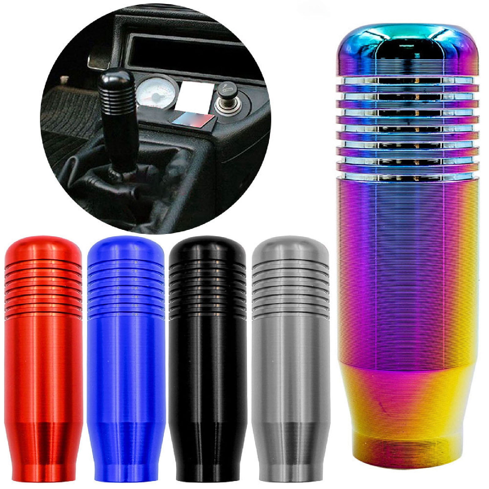 SPRING PARK Gear Knob Manual Universal Aluminium Alloy Universal Gear ...