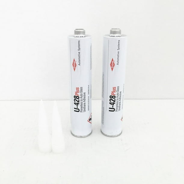 DOW U-428 Plus Auto Glass Windshield Urethane Primerless Adhesive Glue ...