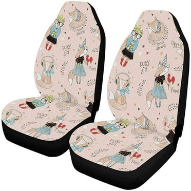 Cute duck floral patriotic art 237 Pack Backseat Protector Seat Covers ...