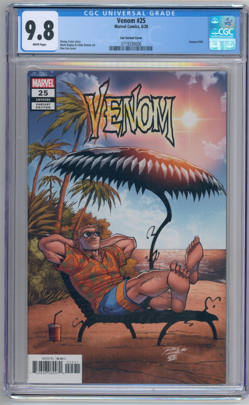 Venom #25 - CGC 9.8 Comic Book - Walmart.com