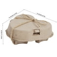 50Pcs Natural Pulp Heart-Shaped Egg Cartons for Farm/Market Storage ...