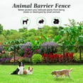 Decorative Metal Garden Fence, 83ft x 32in, 36 Panels, Heavy Duty, No ...